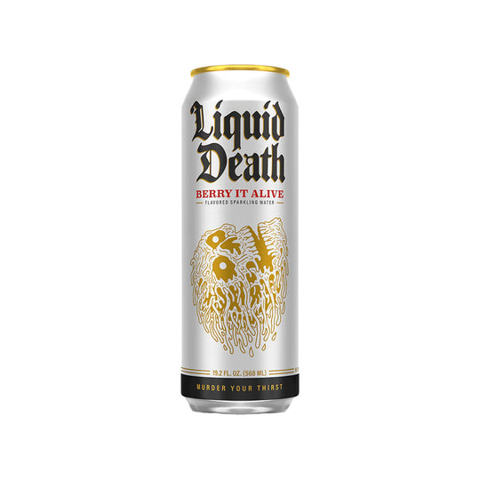 Liquid Death Berry It Alive (568ml) – Lucifer's House of Heat